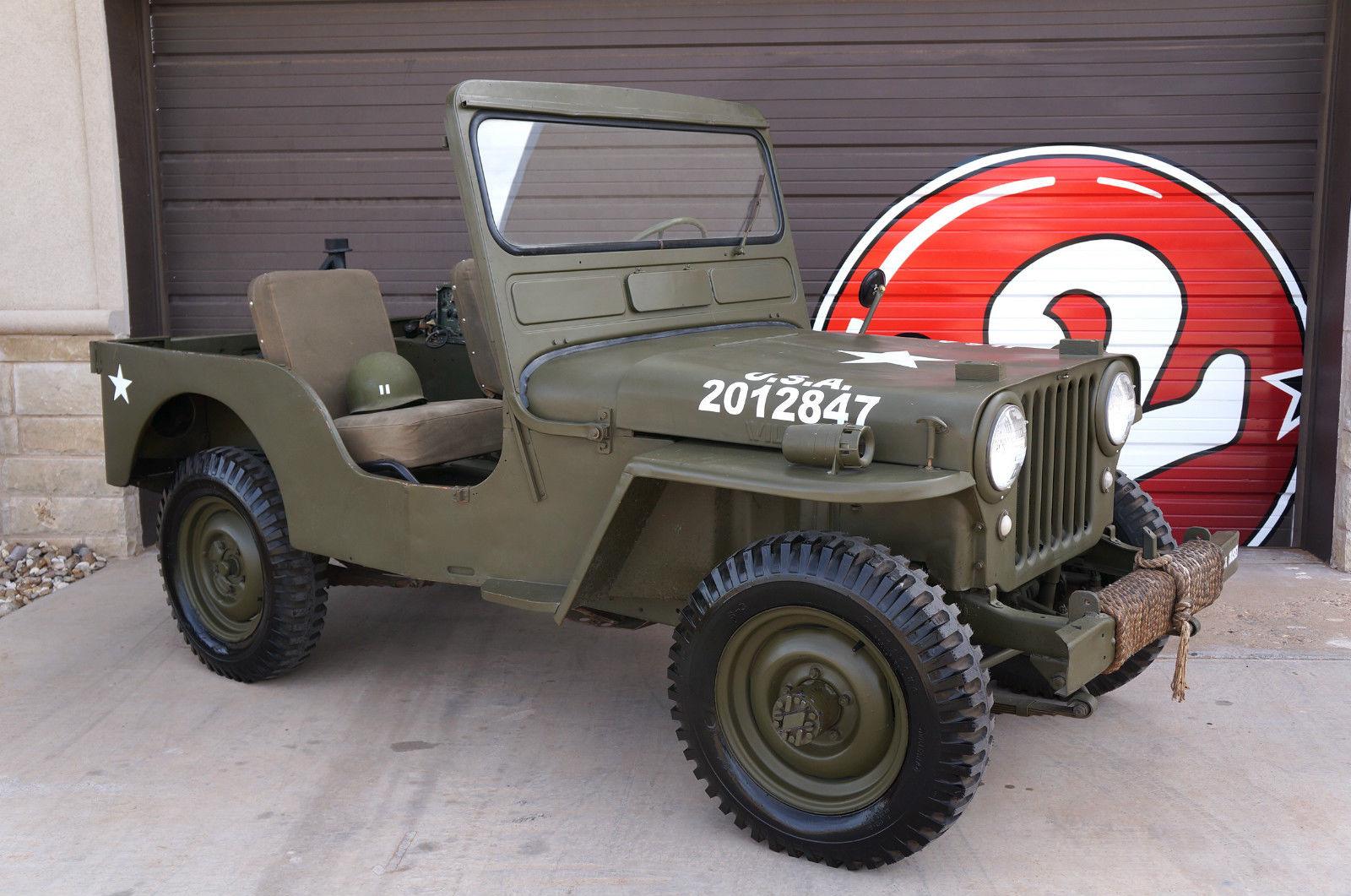 1950 Jeep Willys CJ3A na prodej